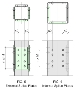 HSS – Splice Connections – Structural Detailer
